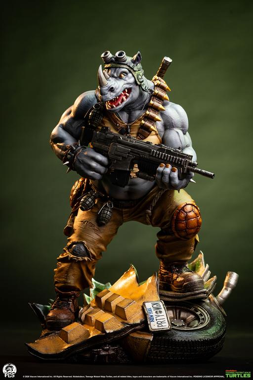 Premium Collectibles Studio : TMNT Legends - Rocksteady 1/3 Scale Statue