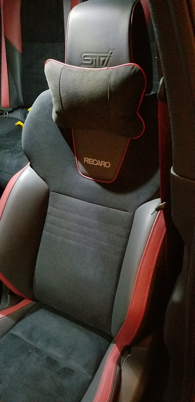 Interior - Alcantara pillows | IW STi Forum