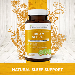 Dream Secret Capsules. Restful Sleep Formula – Secrets Of The Tribe