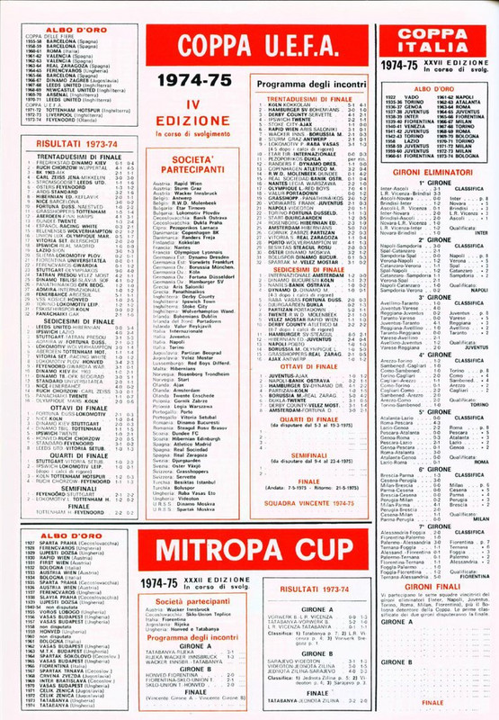 Calciatori 1974 1975 72 — Postimages