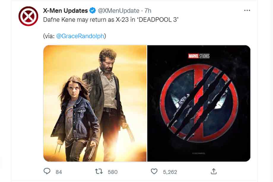 X-23 Bakal Kembali di Film Deadpool 3? - Greenscene