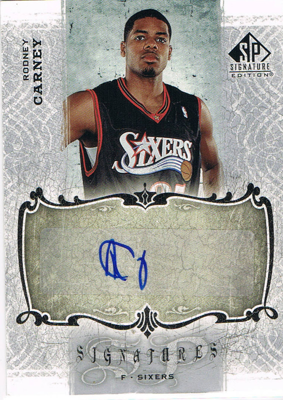 001 SP Signature Rodney Carney — Postimages