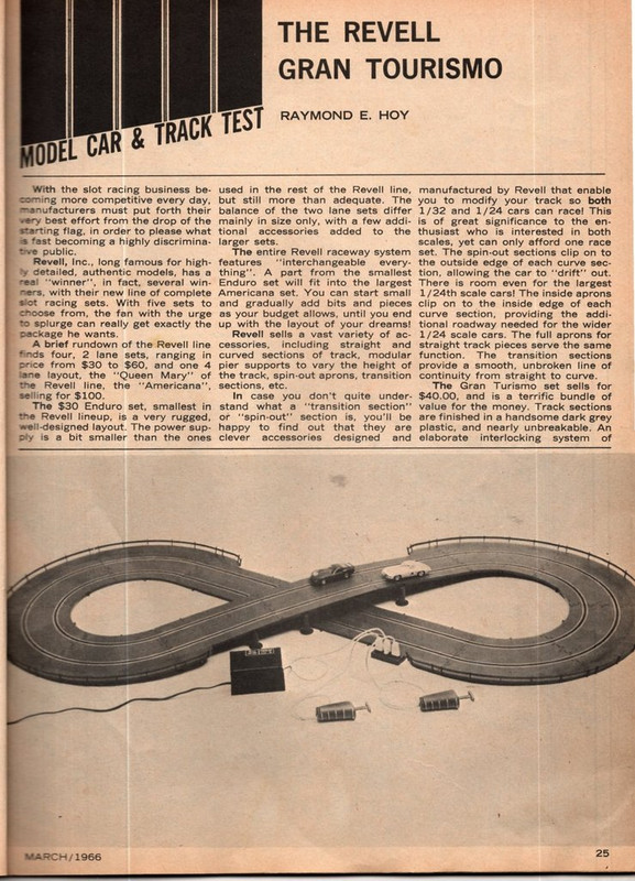 Model Car And Track - March 1966 | SlotForum