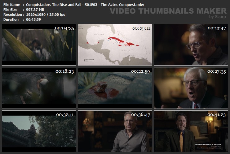 Conquistadors The Rise and Fall S01 E03 The Aztec Conquest mkv — Postimages