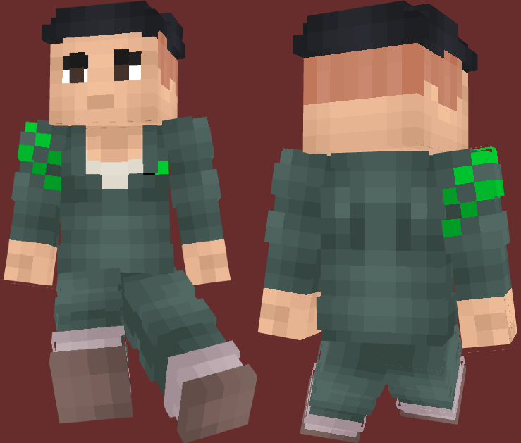 Brian Josef | Red Rush - Invincible Minecraft Skin
