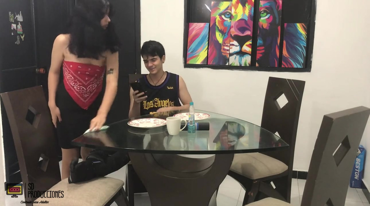 My stepsister turns me on while she's cleaning xhklcgd 03 — Postimages