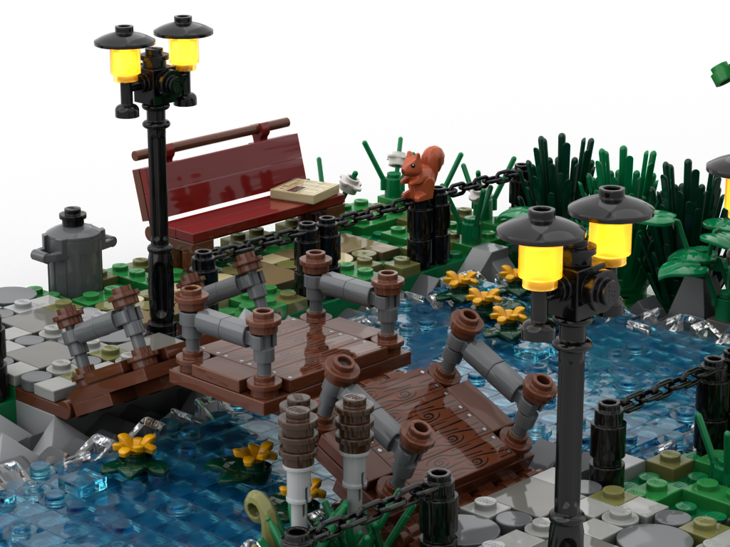 LEGO MOC Summer Park by legoprofi | Rebrickable - Build with LEGO