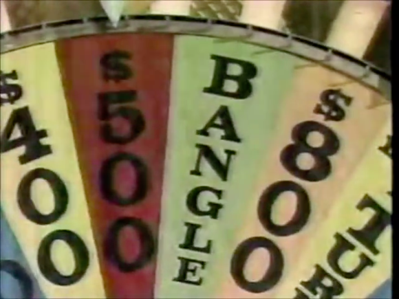 Wheel of Fortune prize wedges (1980's) — Postimages