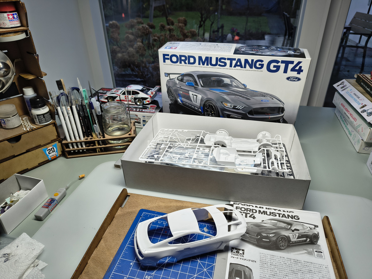 1/24 Tamiya Ford Mustang GT4 - Work In Progress - Vehicles ...