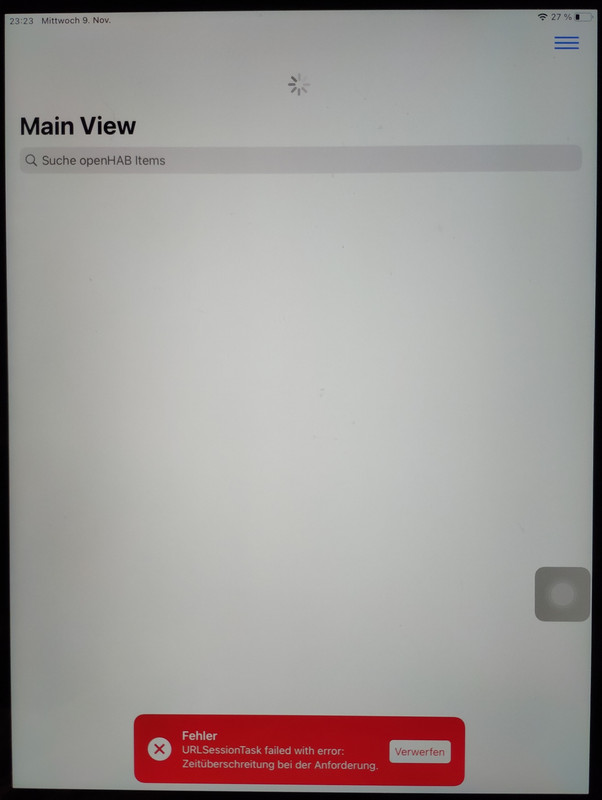 App broken after upgrade - iOS App - openHAB Community App broken after upgrade - iOS App - openHAB Community