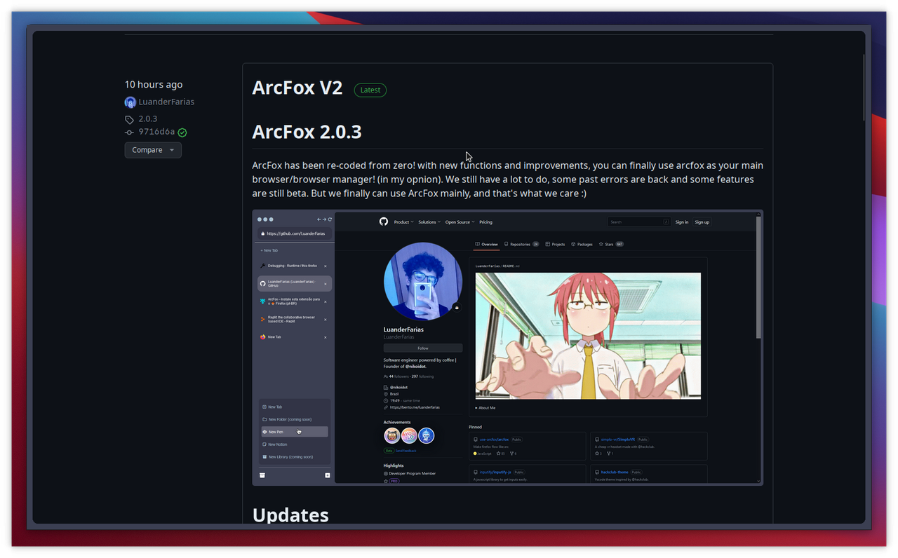 Sidebar not show · Issue #19 · betterbrowser/arcfox · GitHub