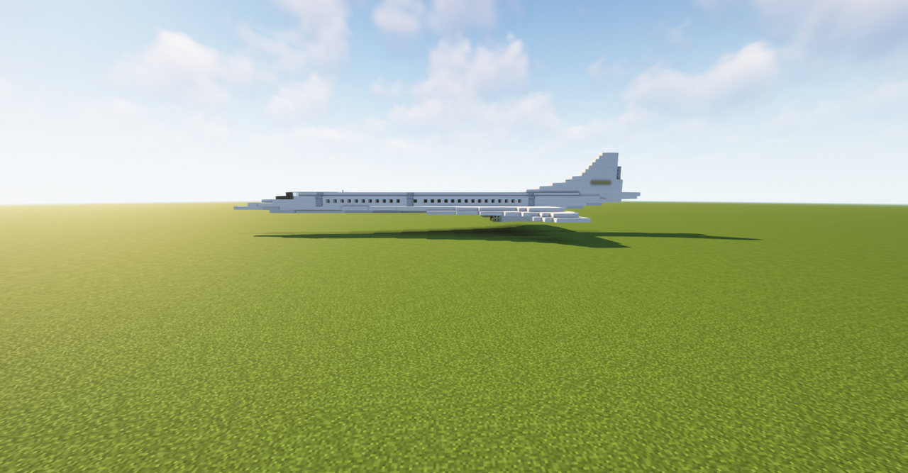 Concorde [1:1] (5 liveries) Minecraft Map