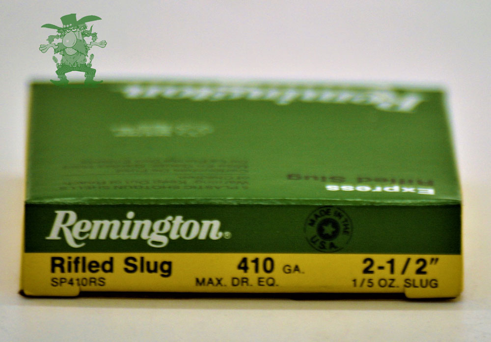 410 Bore Remington EXPRESS RIFLED SLUGS Hard Hitting MAX 410 SLUG 5 RDS ...