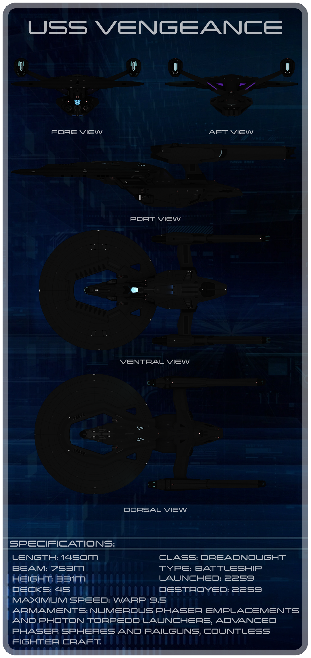 Star Trek: USS Vengeance (Kelvin Timeline) Minecraft Map