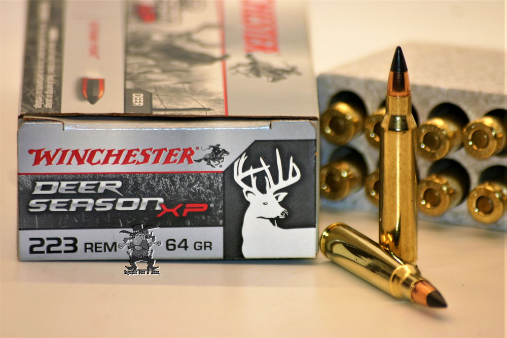 223 DEER Winchester 223 64 Grain DEER SEASON XP Extreme Point 20 Rounds ...