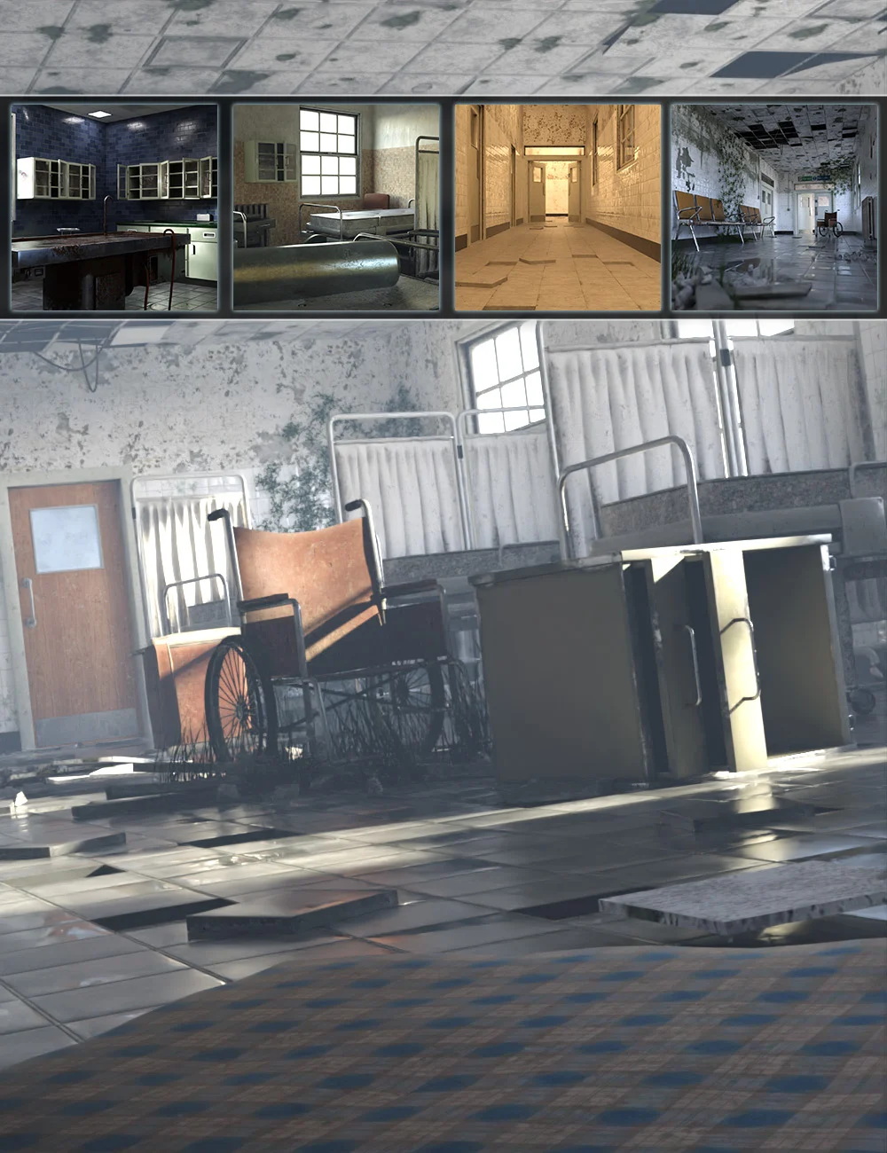 (FILLED 2023-02-13) ME: Asylum - Free Daz 3D Models