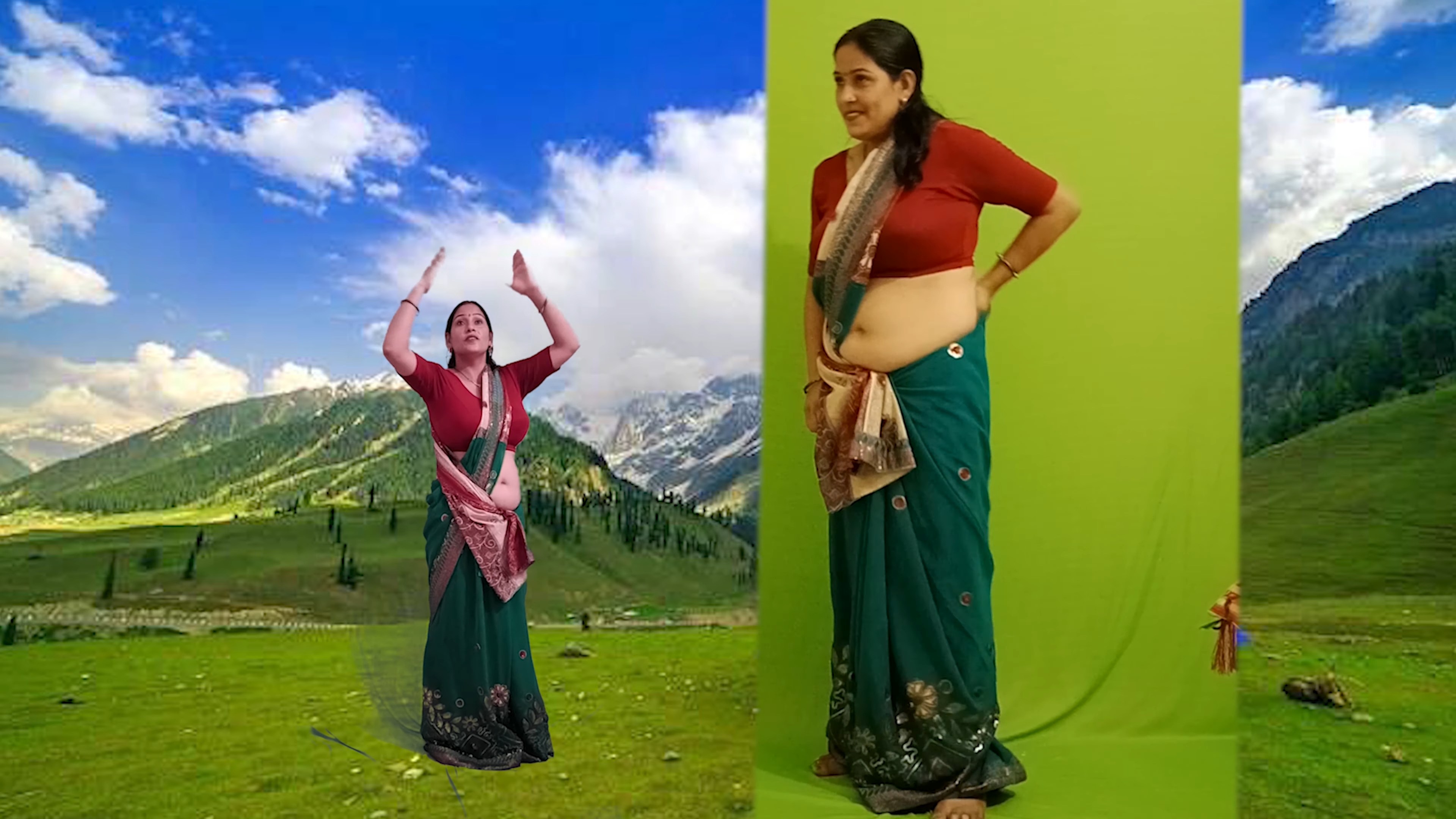 Sexy Hot Lady Deep Open navel and Boobs in Saree webm snapshot 00 31 716 — Postimages