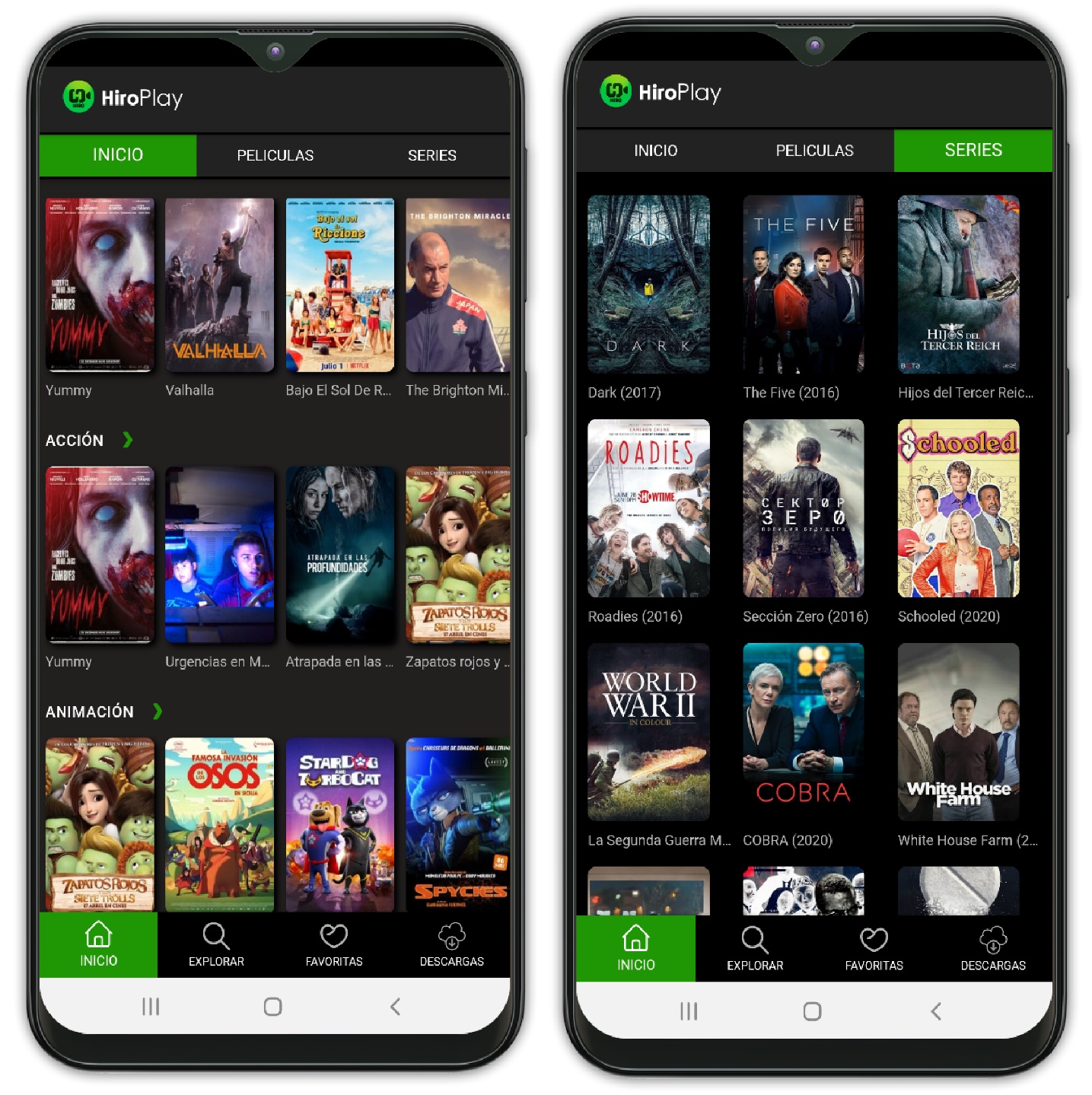 Hiro Play v2 Ad-Free Aplicación para ver peliculas y series gratis para ...