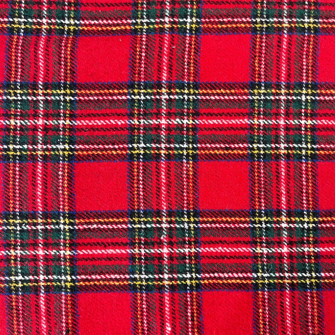 60 Poly Brushed Tartan Red 2955 01 — Postimages