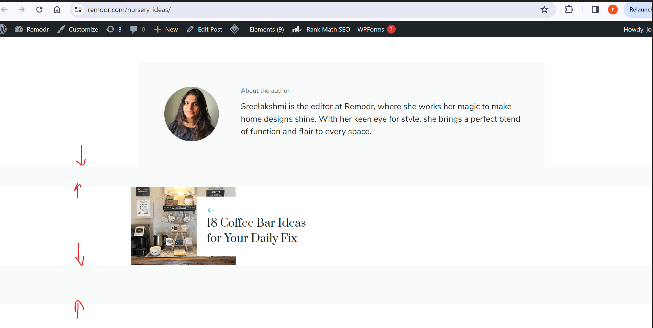 padding gap issue — Postimages