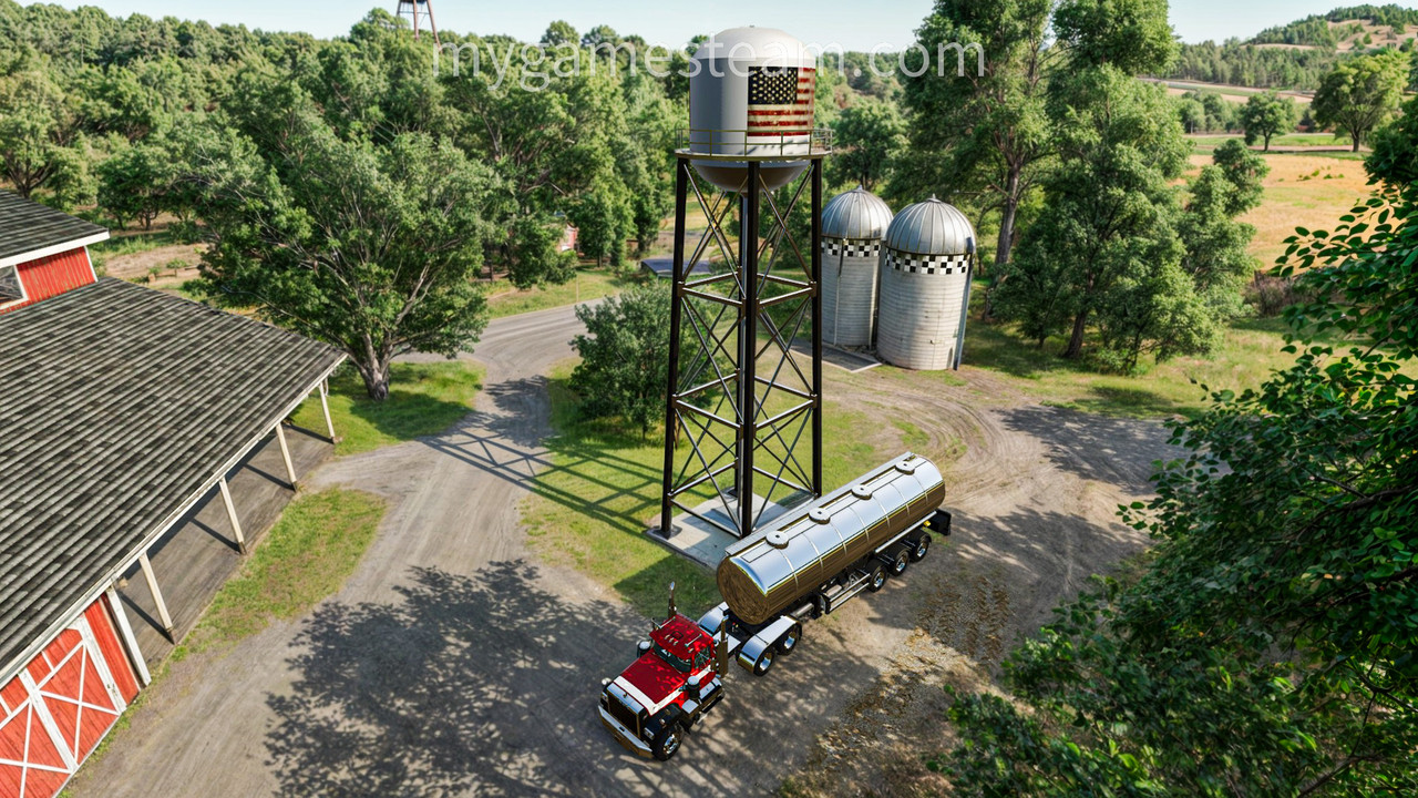 Water Tower Mod for Farming Simulator 25 | FS25 Mods | MyGamesteam