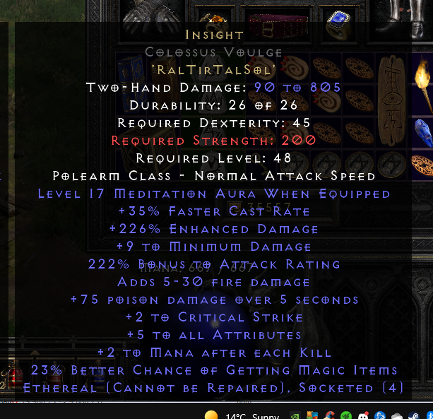 Iso 4os Eth Cv - Topic - d2jsp