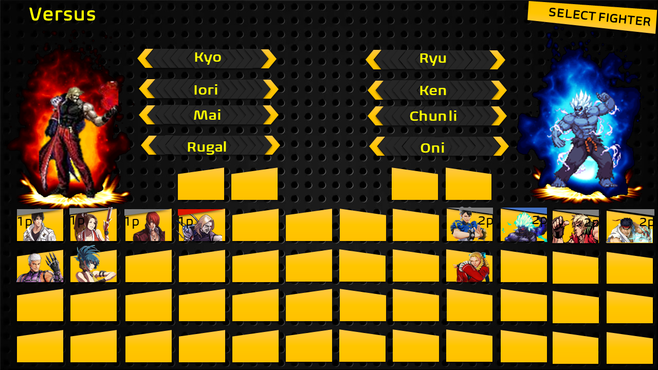 The Mugen Fighters Guild - Show content - vyn