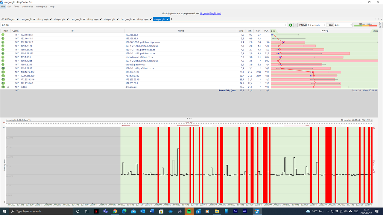 Ping Plotter — Postimages