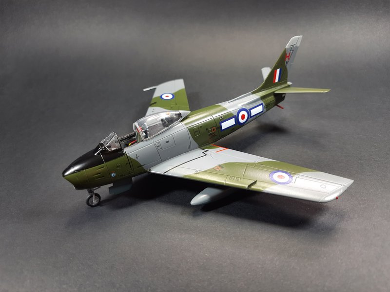 Canadiar F.4 Sabre - 66 Sqn, RAF, 1954 - Ready for Inspection ...