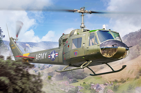 1/35 - Bell UH-1B Huey by Trumpeter - released - new boxing in July ...