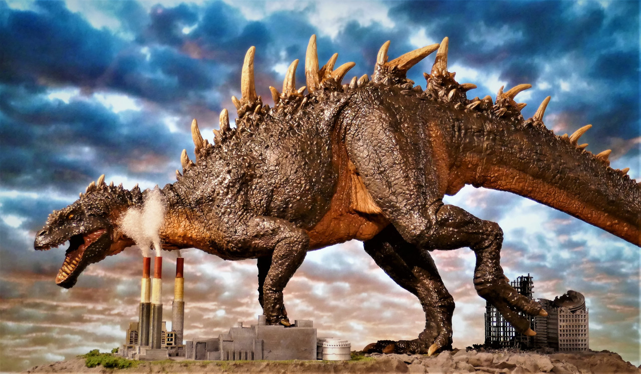 Mc Vey Gojirasaurus Diorama Finished! — Postimages