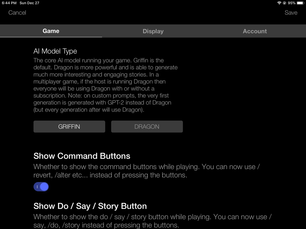 There is no setting in "Settings" for STRICT safe mode : r/AIDungeon