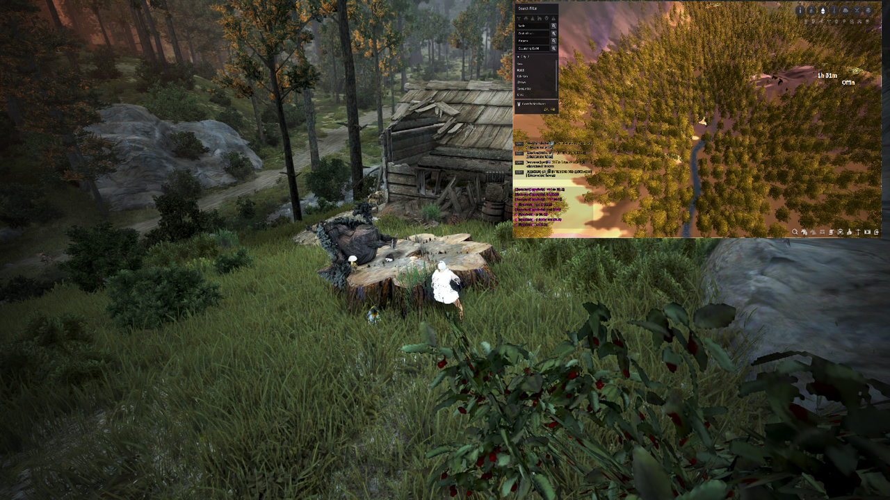 Goal: Learn more about the stump glistening mystical light in Trent Forest : r/blackdesertonline