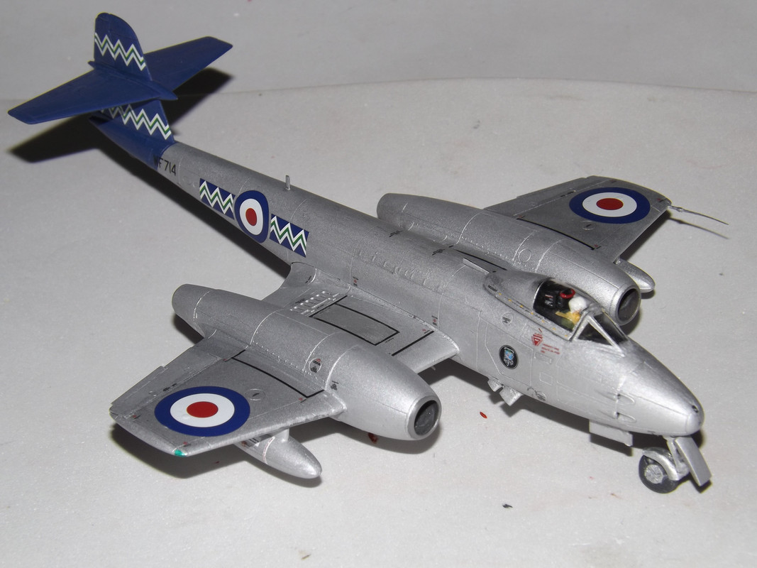 Tim's Airfix 1/72 Meteor F8 - COMPLETED - Gloster Meteor STGB ...