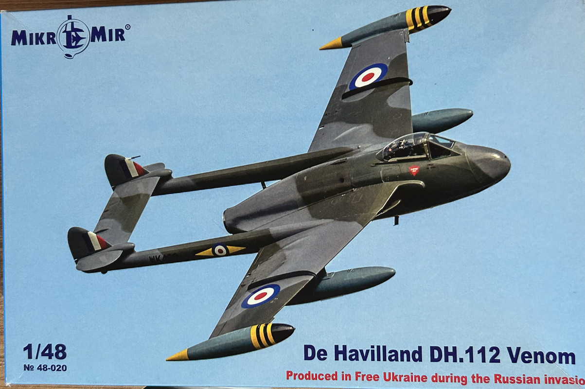 1/48 DH Venom FB.4, Mikromir kit. - Work in Progress - Aircraft ...