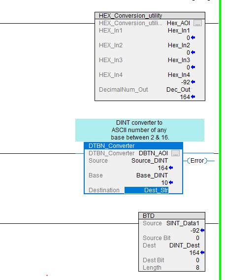Hex to Decimal studio 5000 | PLCS.net - Interactive Q & A