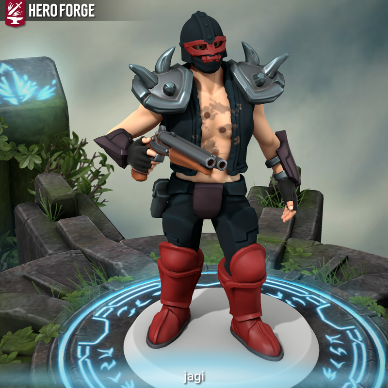characters from hokuto no ken - fist of the north star : HeroForgeMinis