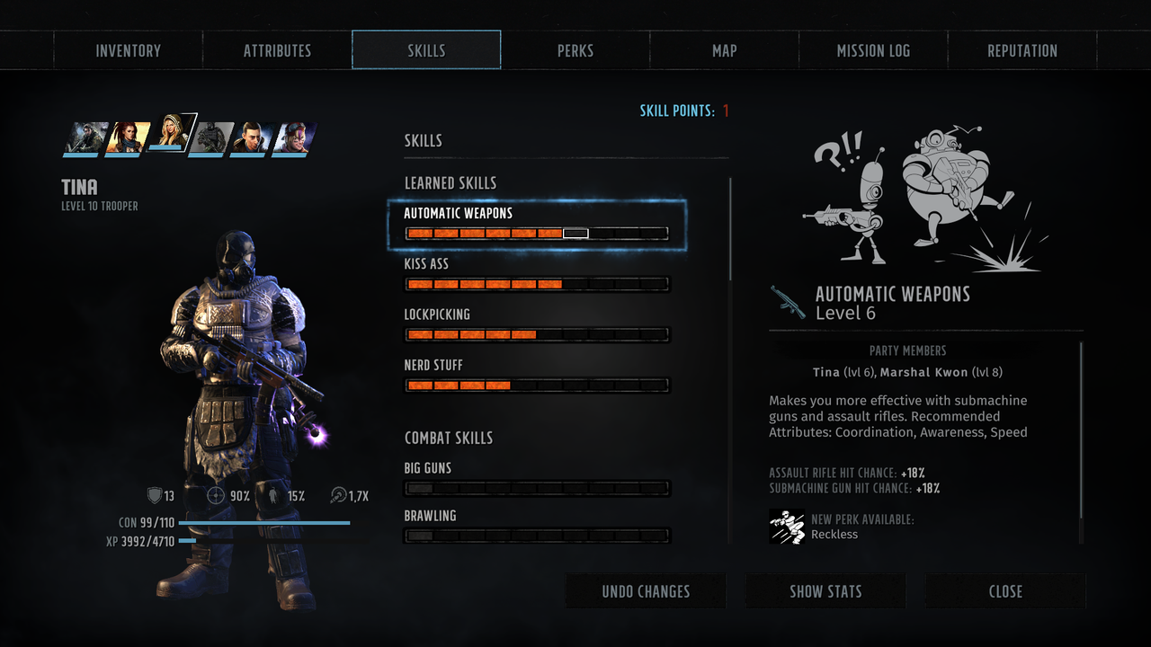 SMG Trooper skills 10 level — Postimages