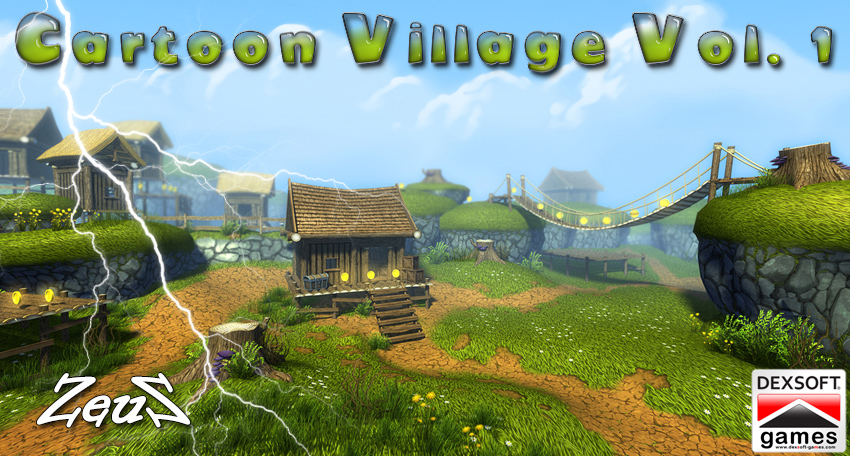 IClone Props Cartoon Village - Complete Village Props For Iclone 2025 ...