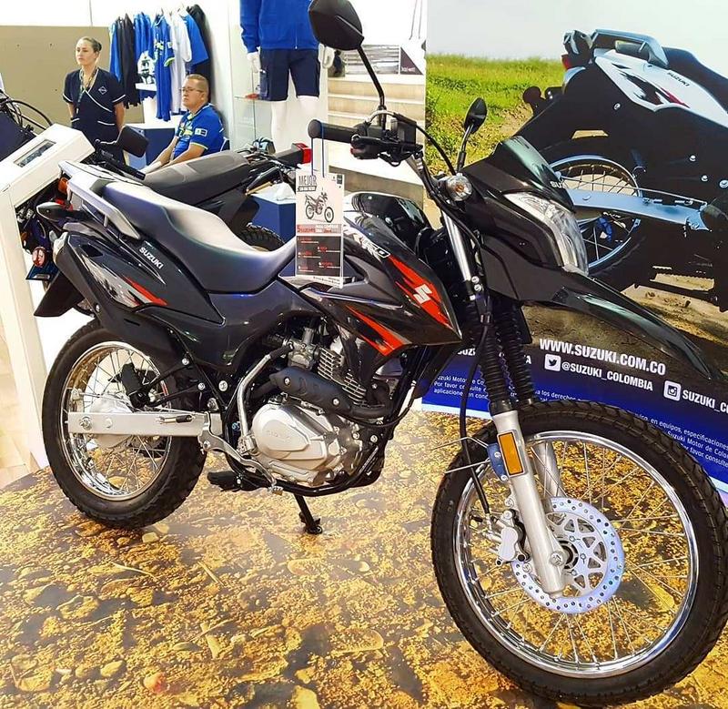 Suzuki DR150 at Colombia motor show, new for 2020? | Ride Asia ...