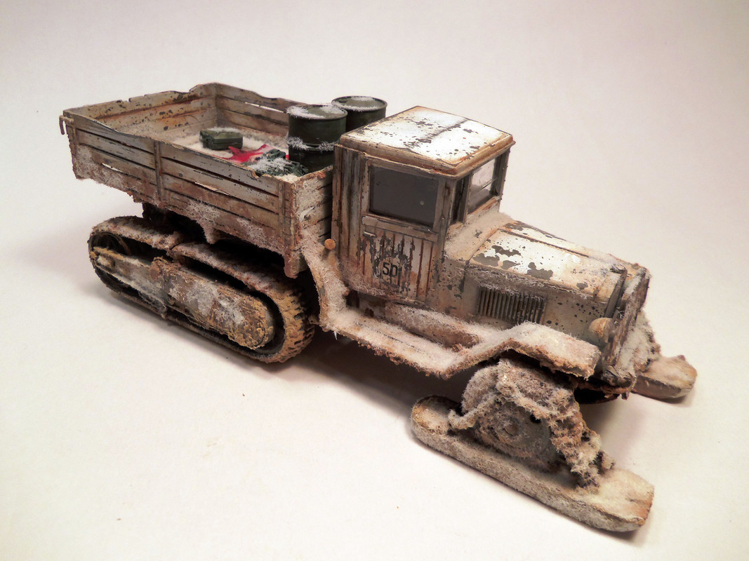 ZIS-42 Russian "Snow Coach" Halftrack - Ready for Inspection - Armour ...