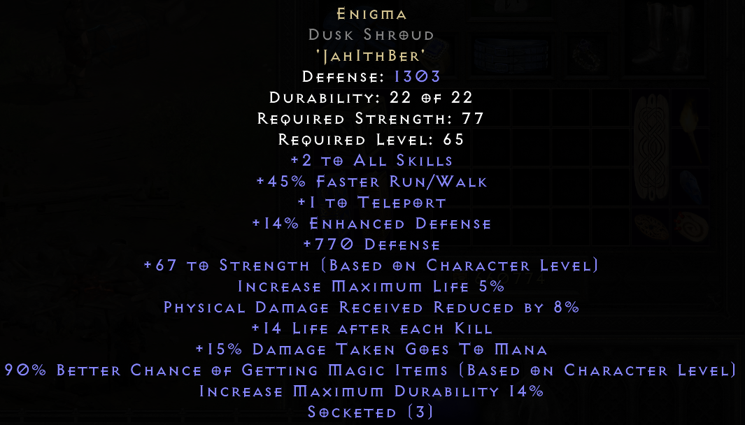 Runes And Things - Topic - d2jsp