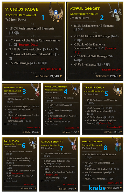 Solid's High Level Amulet Shop - Topic - d2jsp