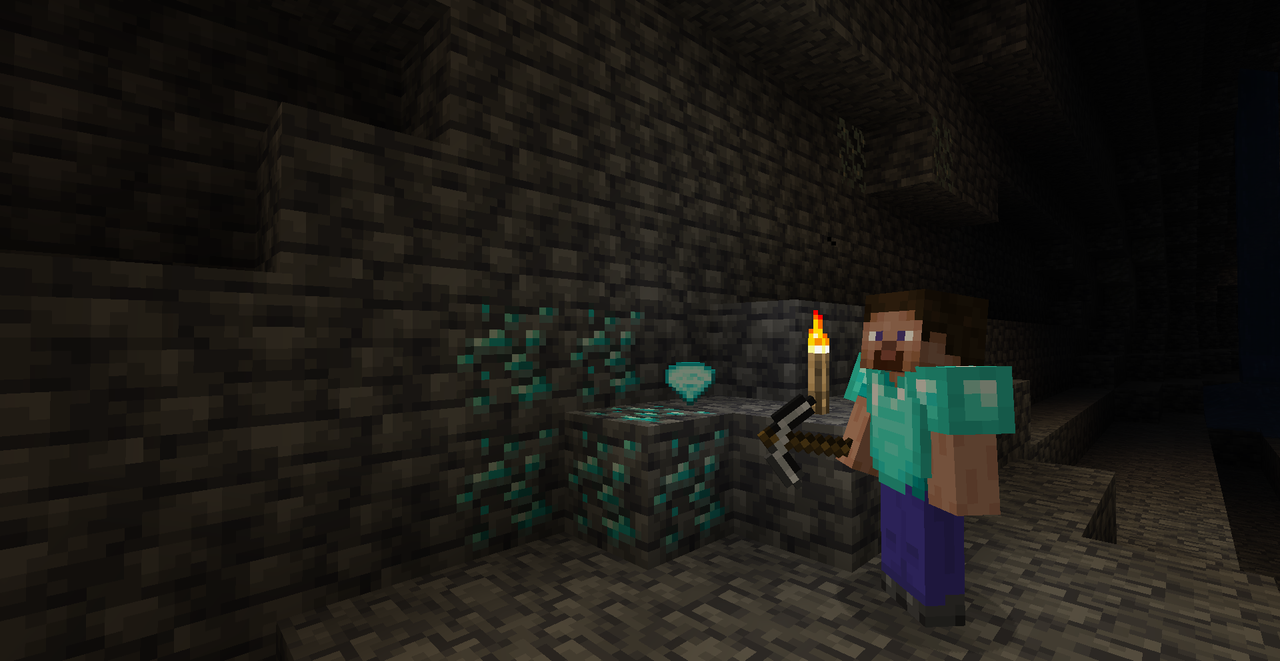 Sparkly Diamond's (Java & Bedrock) Minecraft Texture Pack