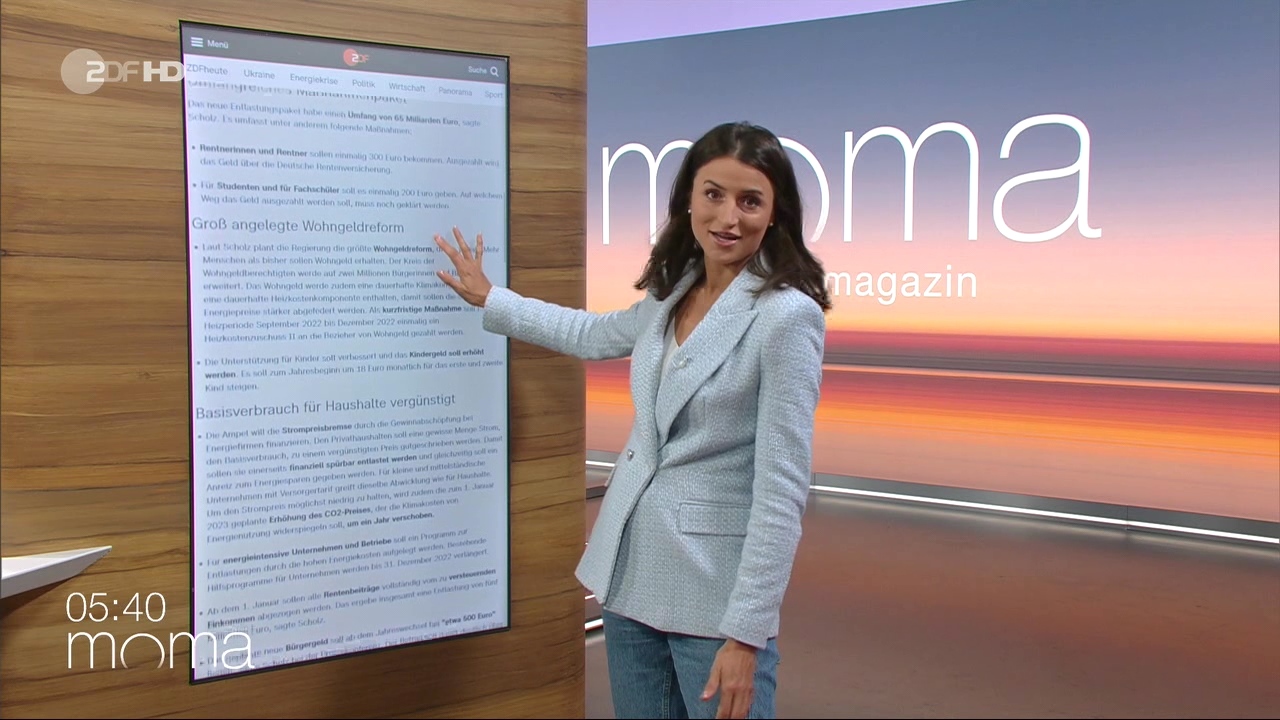 Sara El Damerdash ZDF Mo Ma 05 09 2022 pp 27 — Postimages