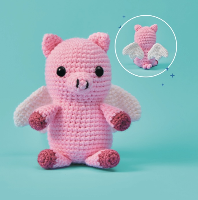 Crochet Magical Creatures: 20 Easy Amigurumi Patterns by Drew Hill ...