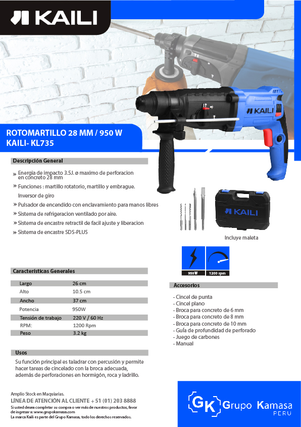 KL735 Mesa de trabajo 1 — Postimages