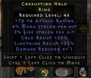 Corruption Hold Ring Ft - Topic - d2jsp