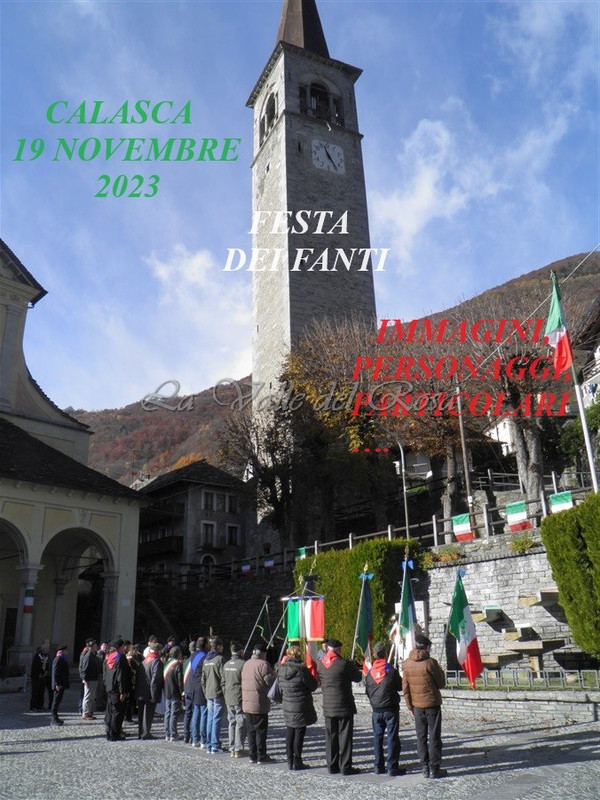 Calasca: Festa dei Fanti immagini, personaggi, particolari