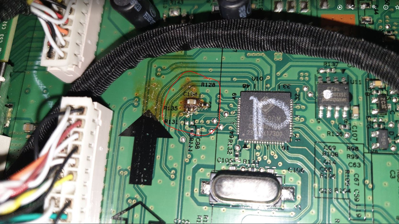 Burn on mainboard — Postimages